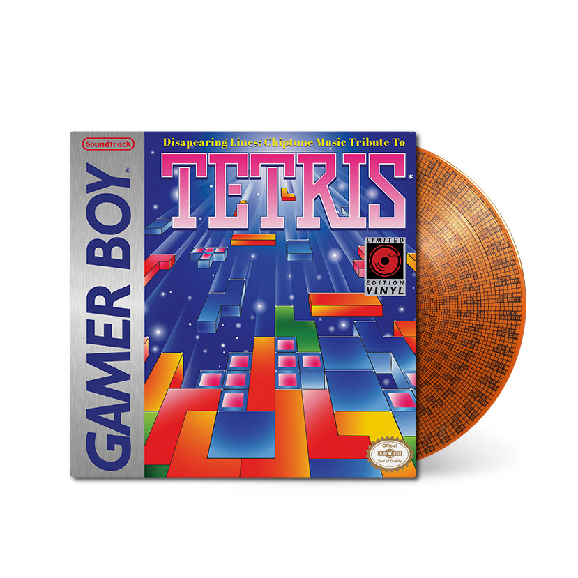 Disappearing Lines: Chiptune Music of Tetris • 12" – Black Screen Records