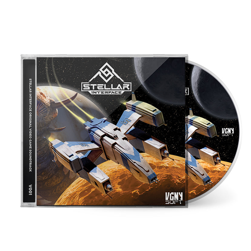 Stellar Interface • Original Soundtrack • 1xCD – Black Screen Records