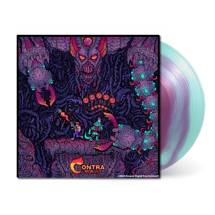 Contra: ReBirth • Original Soundtrack • 1xLP – Black Screen Records