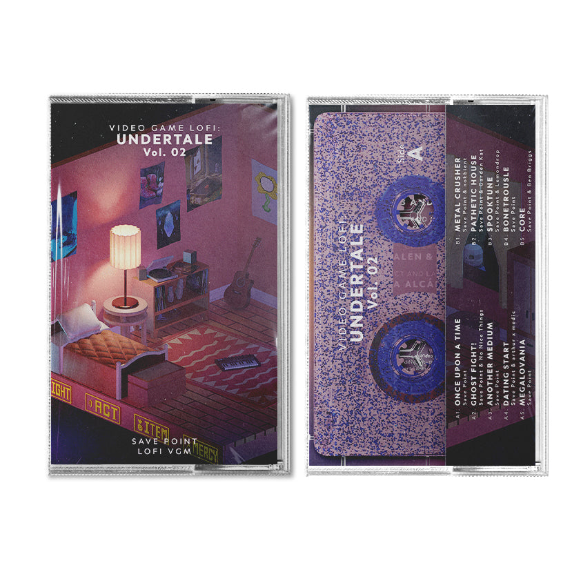 Video Game LoFi: Undertale Vol. 2 • Cassette Tape – Black Screen Records