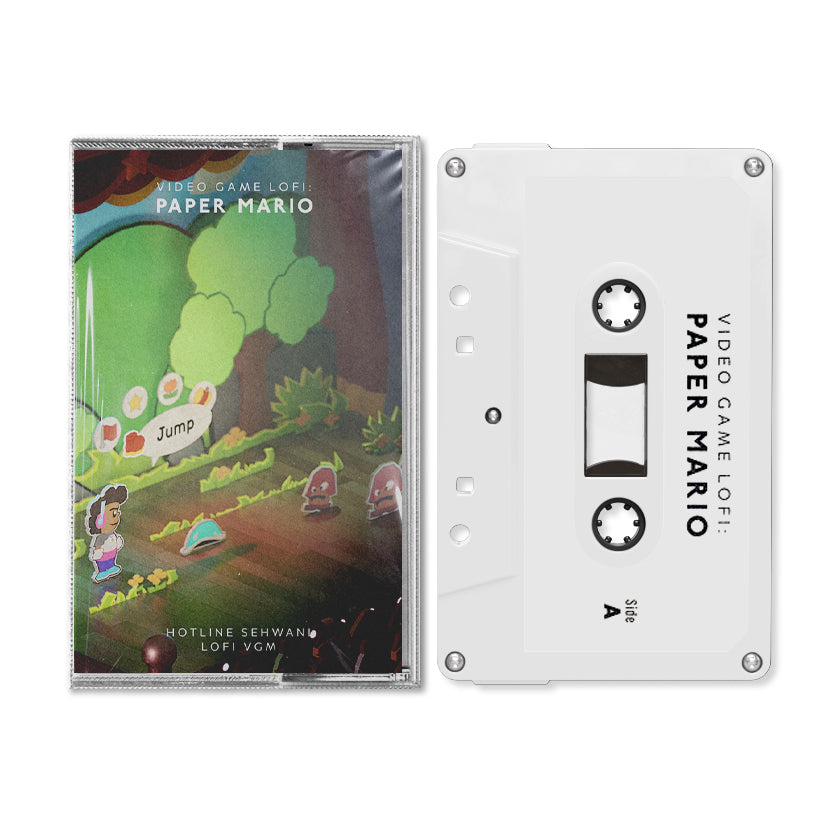 Video Game LoFi: Paper Mario • Tape – Black Screen Records