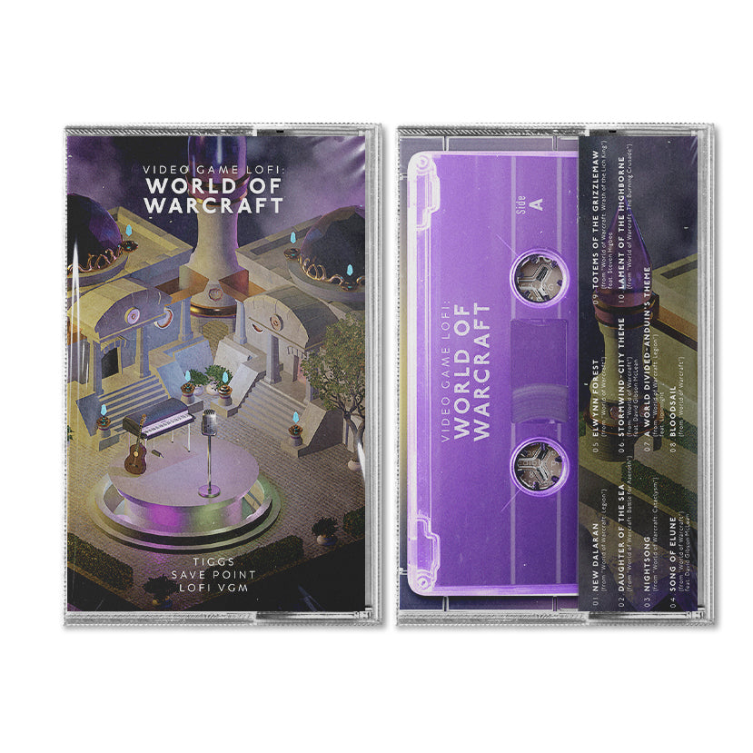 Video Game LoFi: World of Warcraft • Tiggs & Save Point • 1xLP – Black Screen Records
